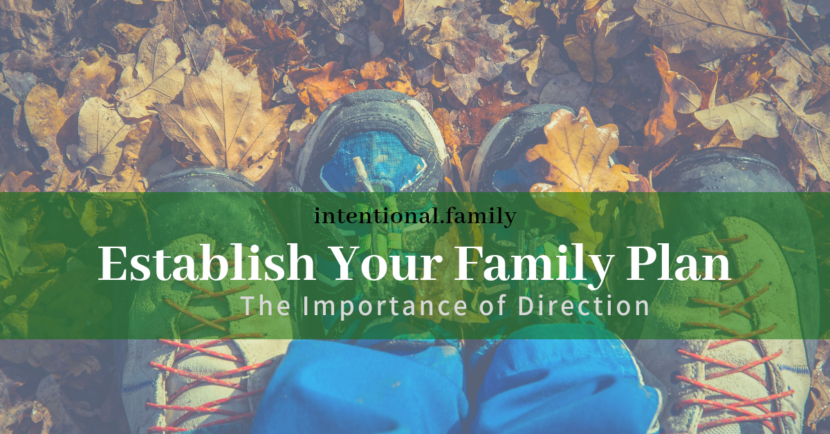 Step Two: Establish a Personal Family Plan – intentional.family